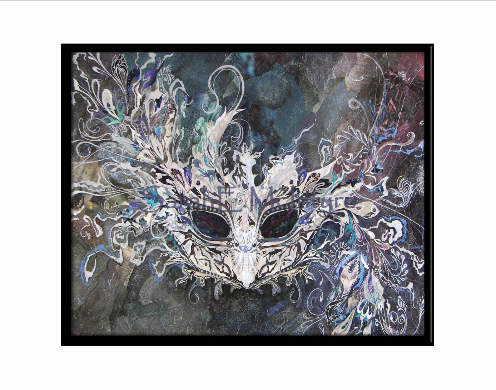 Identity Mask Original Collage Art PRINT Magazine Collage - Etsy