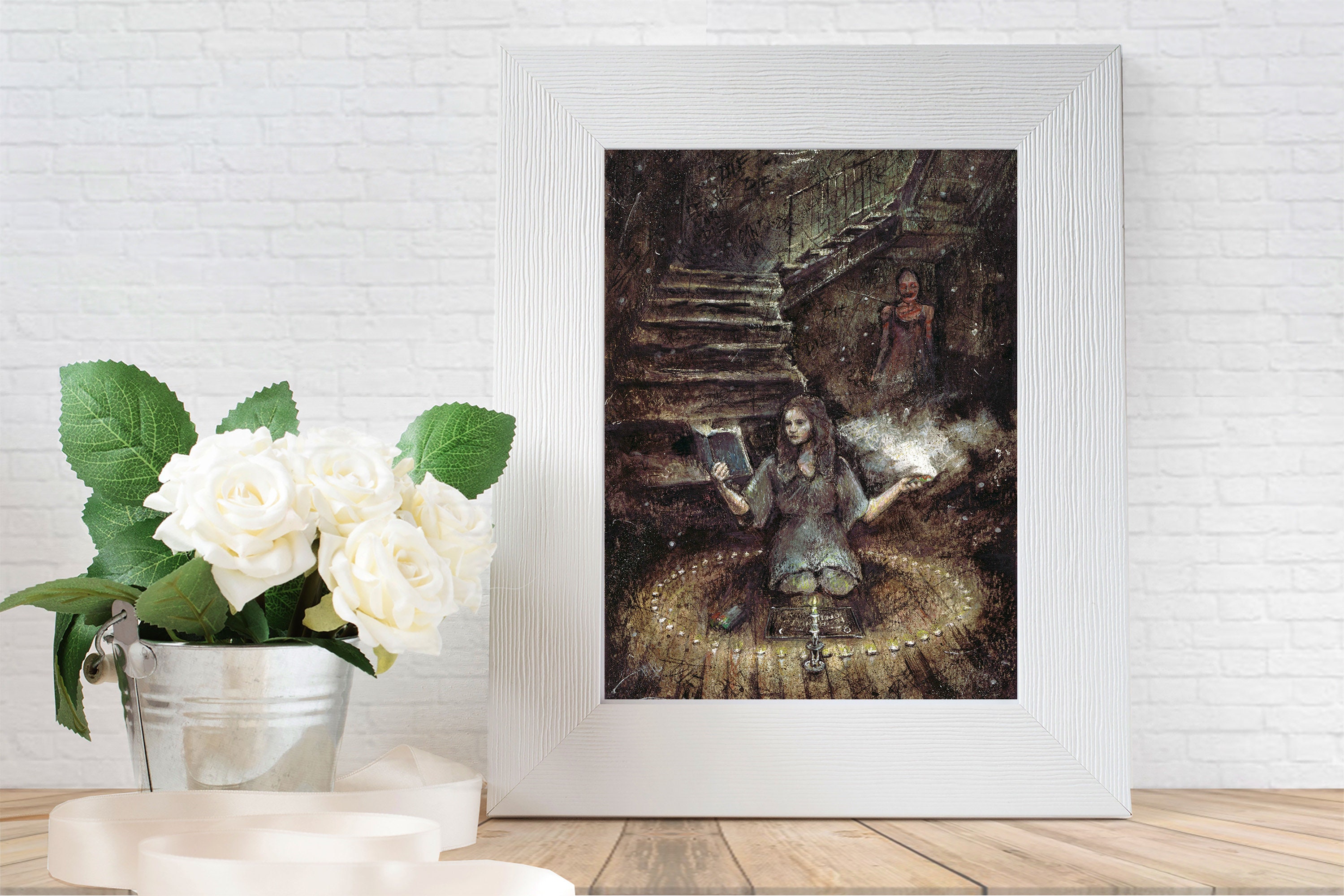 Phasmophobia Art PRINT Ghost Hunting Original Haunted - Etsy Australia