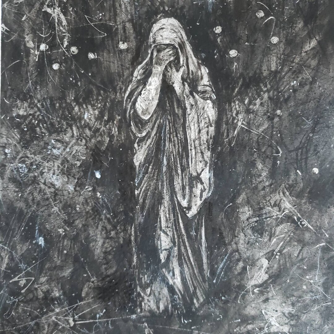La Llorona Legend of Weeping Woman Art PRINT Original - Etsy