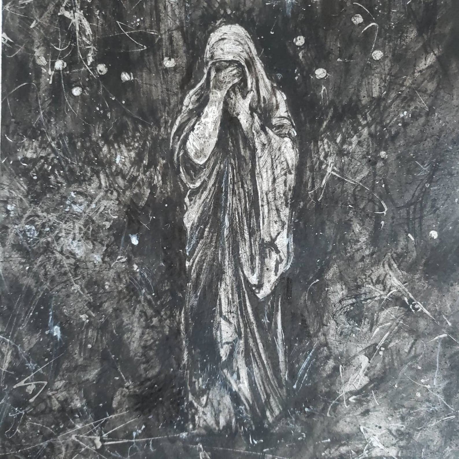 La Llorona- Legend of Weeping Woman Art PRINT, Original Watercolor ...