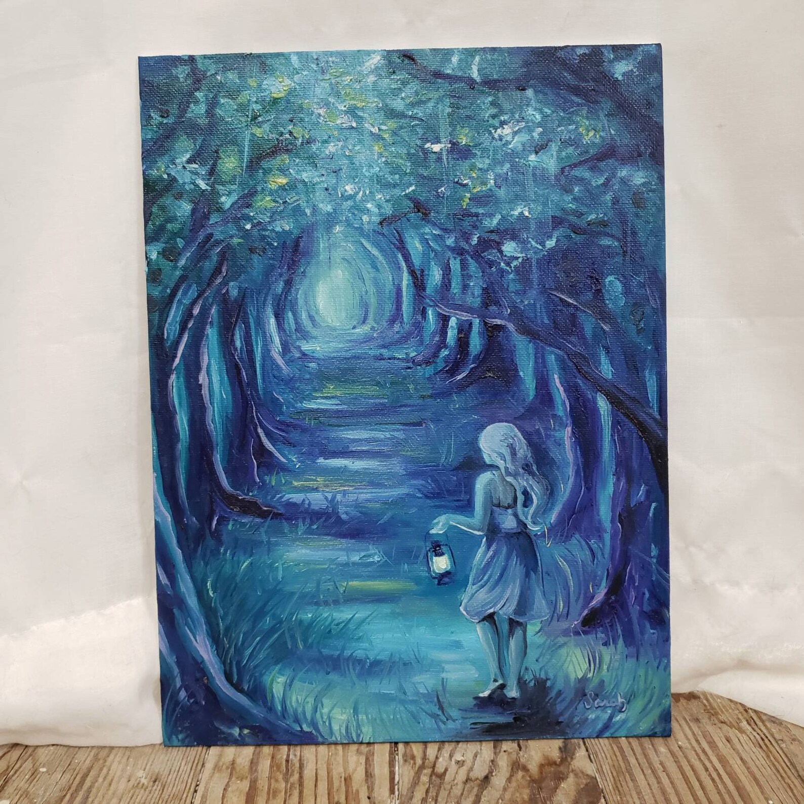 Self Discovery Art PRINT Original Oil on Canvas Painting | Etsy