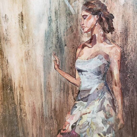 Transparent Original Art Empath Empathy Wall Decor Paper | Etsy