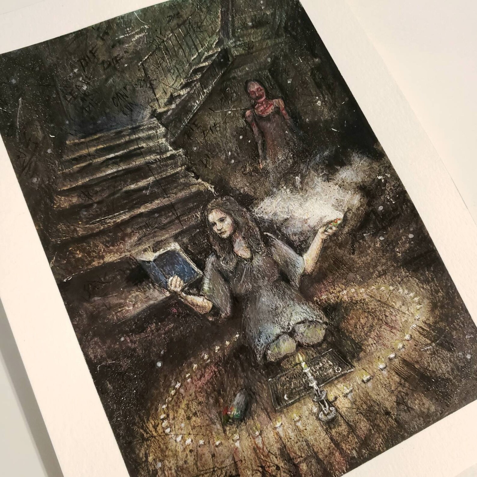 Phasmophobia Art PRINT Ghost Hunting Original Haunted - Etsy