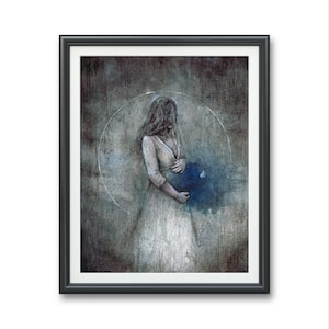 Empty Womb With Butterfly, Miscarriage Pregnancy Infant Loss - Art ...