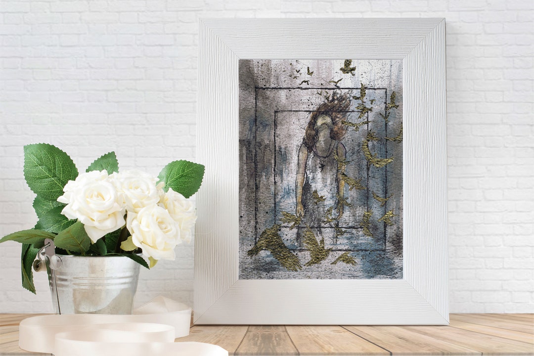 Deja Vu Art PRINT Original Watercolor Illustration Artwork - Etsy