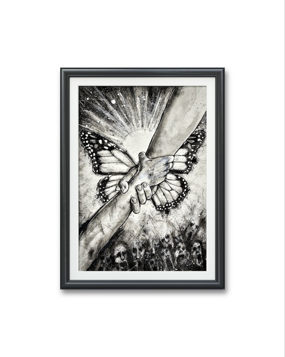 Trust- Art PRINT Original Oil Painting Artwork Mental Health Divorce ...