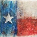 Texas Flag, Lone Star State Stars and Stripes Art PRINT Original ...