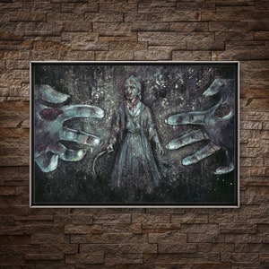 Phasmophobia- Art PRINT Ghost Hunting Original Haunted Watercolor ...