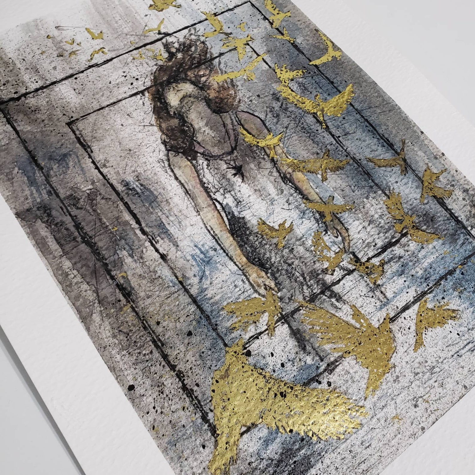 Deja Vu- Art PRINT, Original Watercolor Illustration Artwork ...