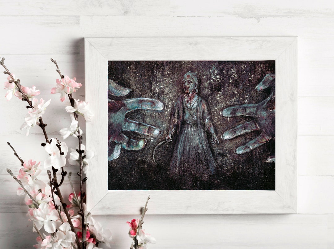 Phasmophobia Art PRINT Ghost Hunting Original Haunted - Etsy