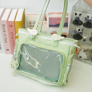 Ita Multicolored Bag With Insert, Anime Shoulder Bag, Window Bag for ...
