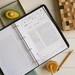 Elegant Recipe Binder: Wood Texture Cover, Kitchen Organizer - Etsy