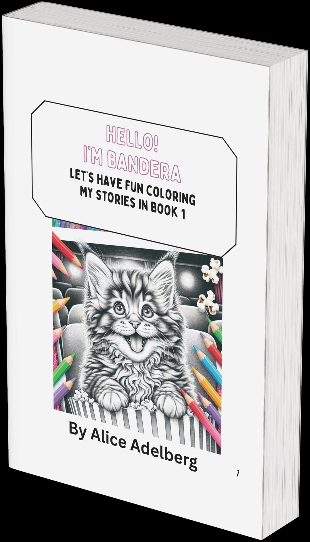Hello, I’m Bandera! Let’s Have Fun Coloring My Adventures! - Etsy