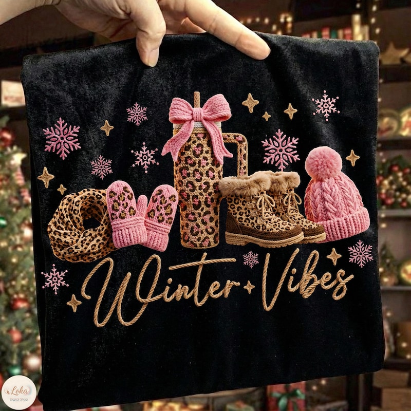 Winter Vibes Png Design - Etsy UK
