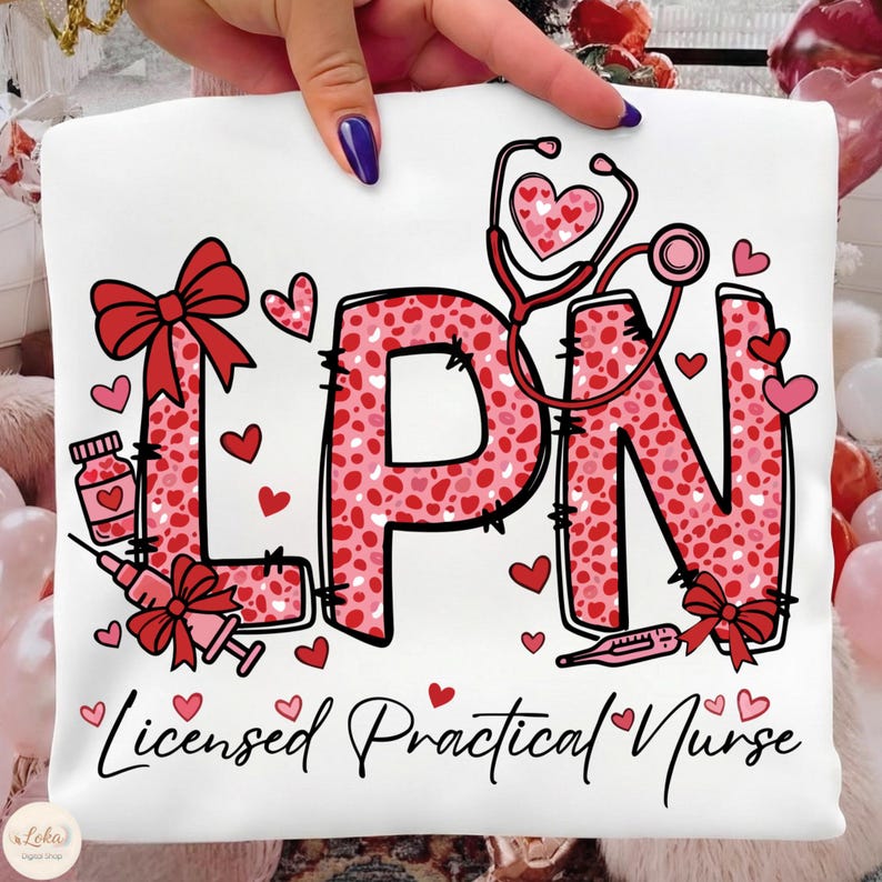 Valentine Nurse Png, LPN Nurse, Licensed Practical Nurse, Nurse ...