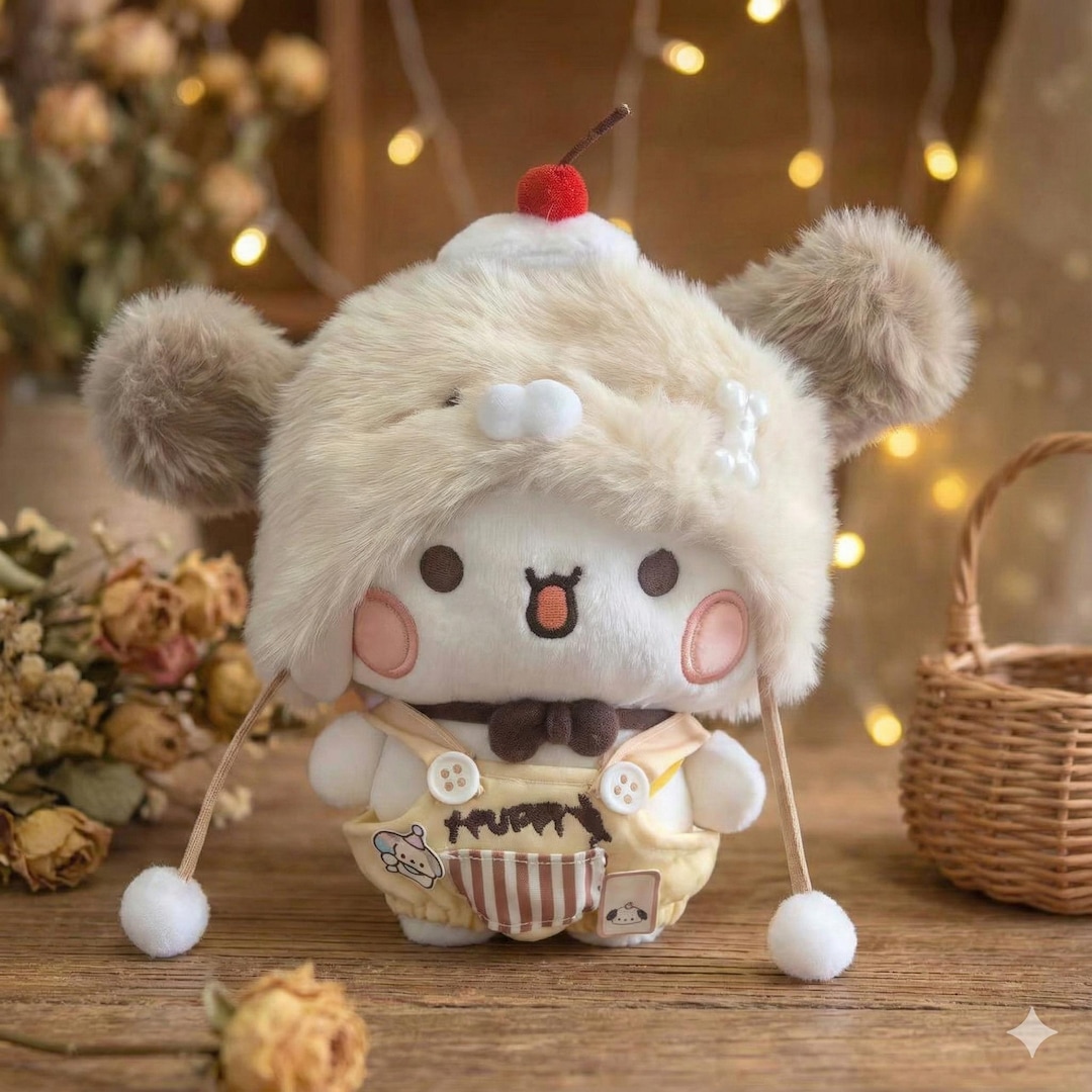 Bubu & Dudu Plush Doll – Kawaii Bear Couple Bag Charm - Etsy