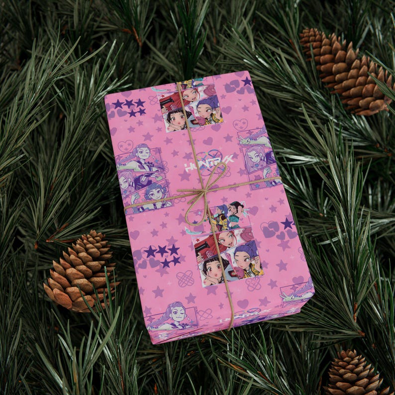 K-pop Demon Hunters HUNTRIX Wrapping Paper - Etsy