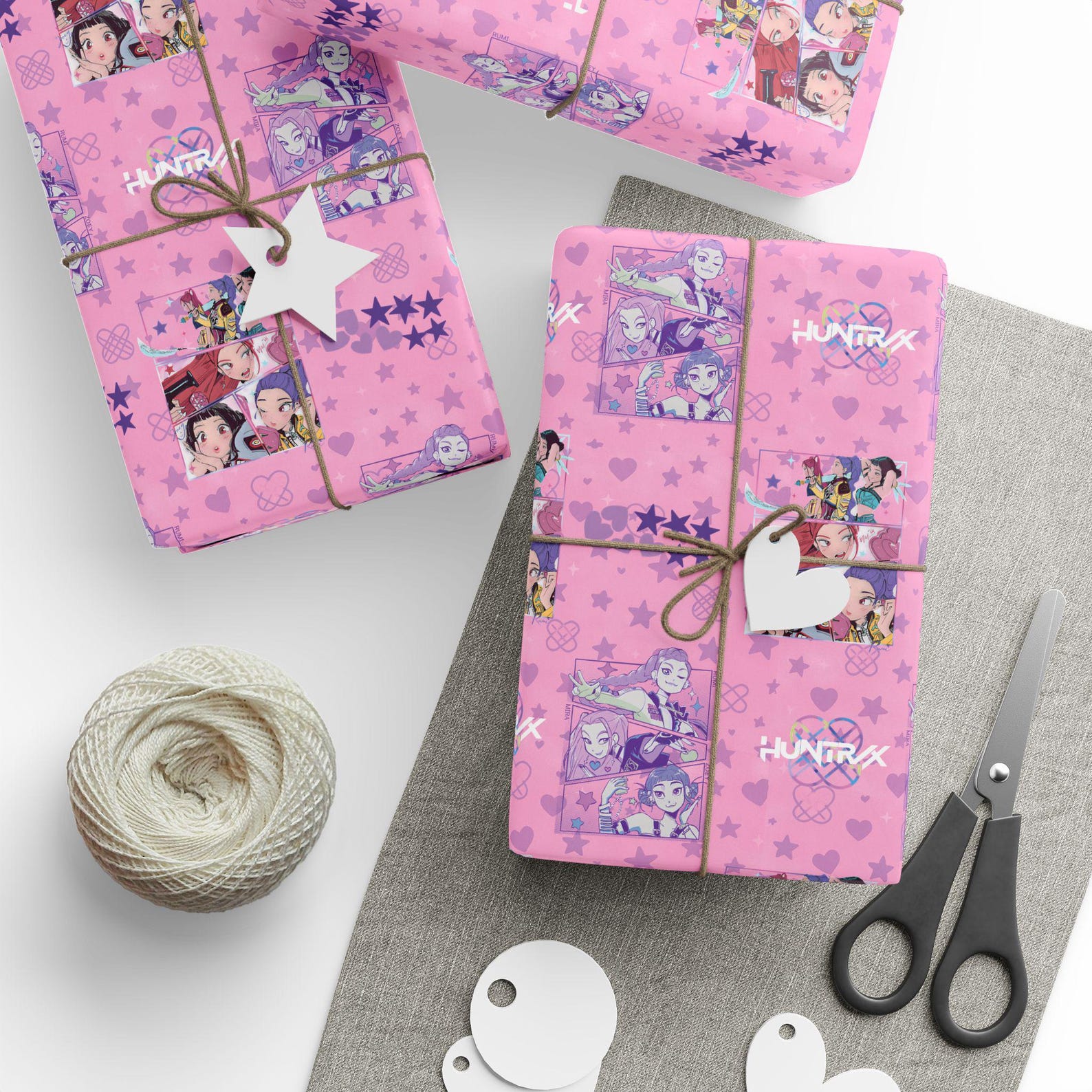 K-pop Demon Hunters HUNTRIX Wrapping Paper - Etsy