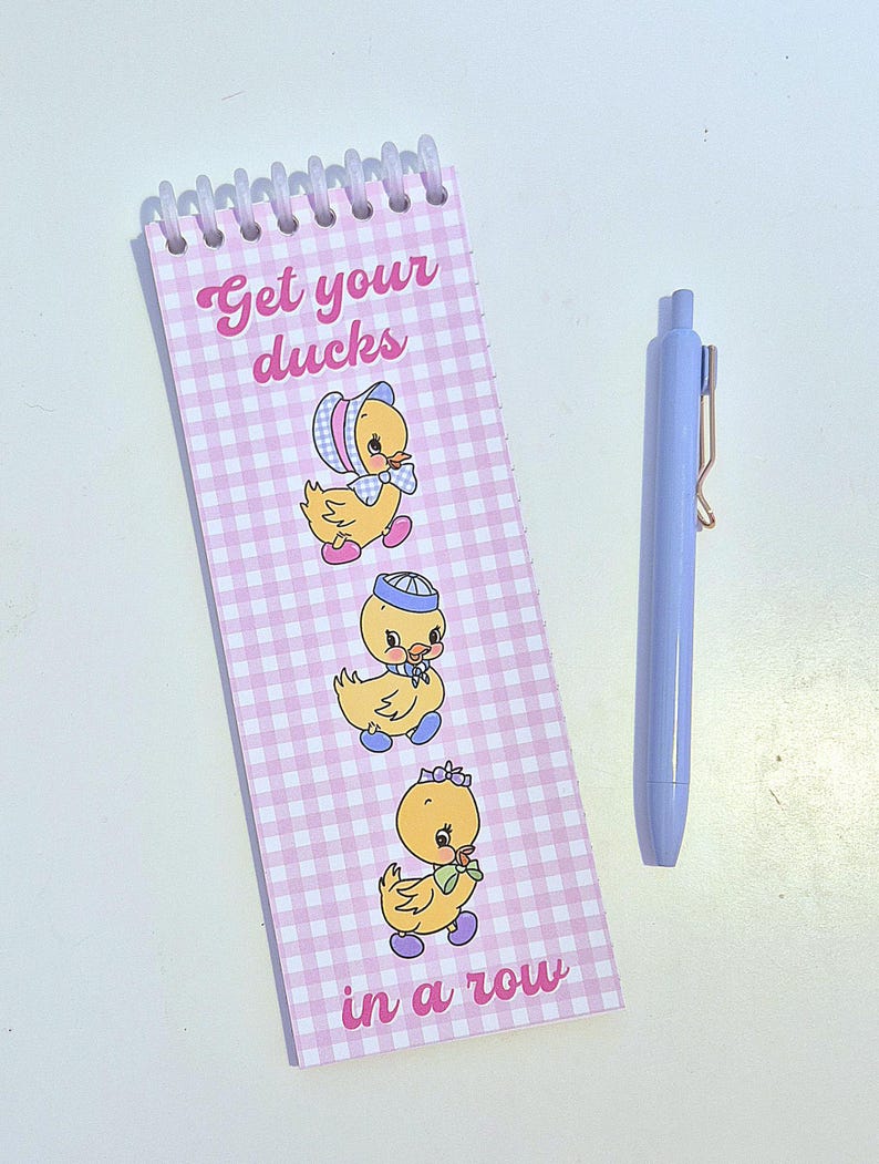 List Pad: Cute Ducks Pun - Etsy