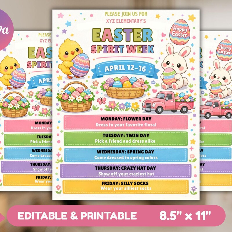 Easter Spirit Week - Etsy