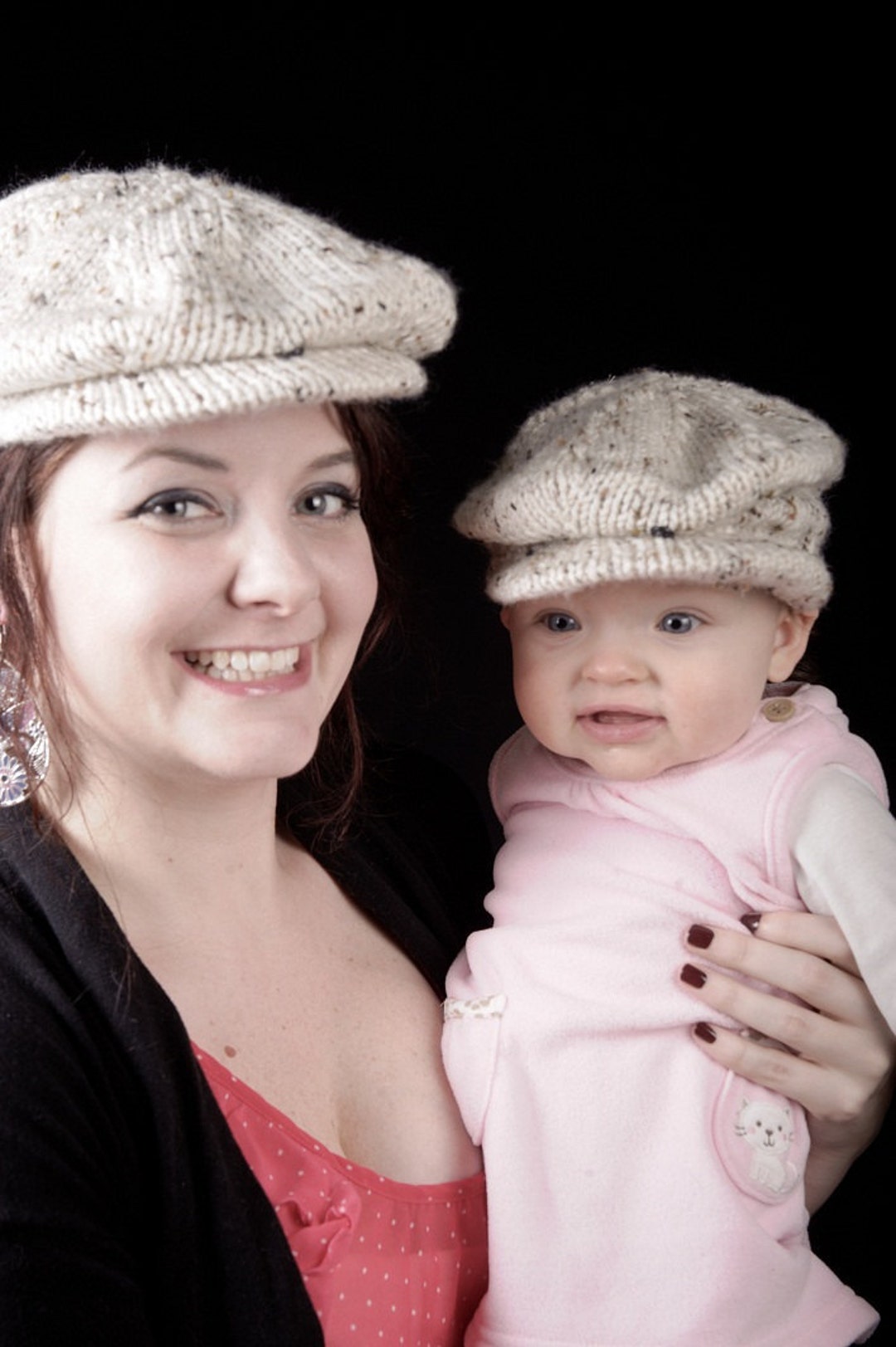 PDF Knitting Pattern Scally Cap Drivers Cap Newsboy Newborn Baby to ...