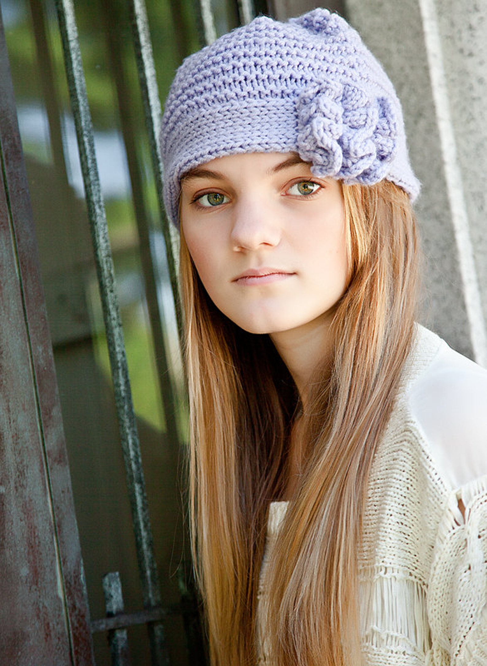 PDF Knitting Pattern: Ruffles and Ridges Flapper Hat Newborn - Etsy