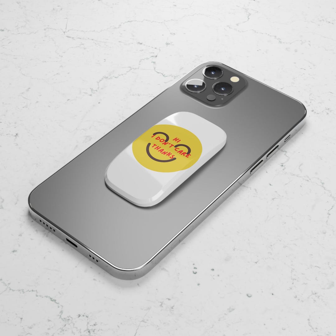 Smiley Face Phone Grif: Emoticon Phone Stand mit Smile Emoji - Etsy.de