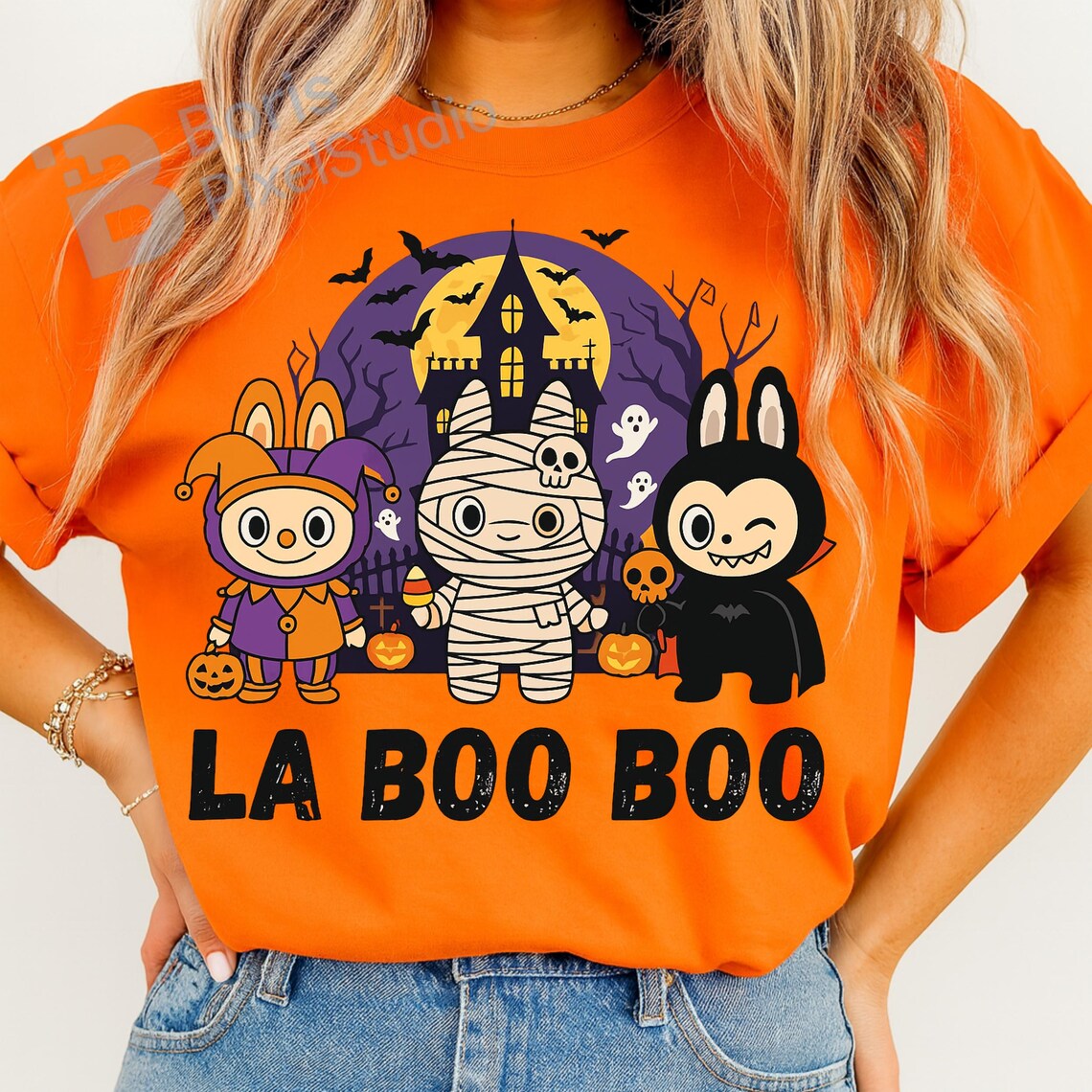 La Boo Boo PNG | Cute Halloween Characters Clipart | Kawaii Spooky ...