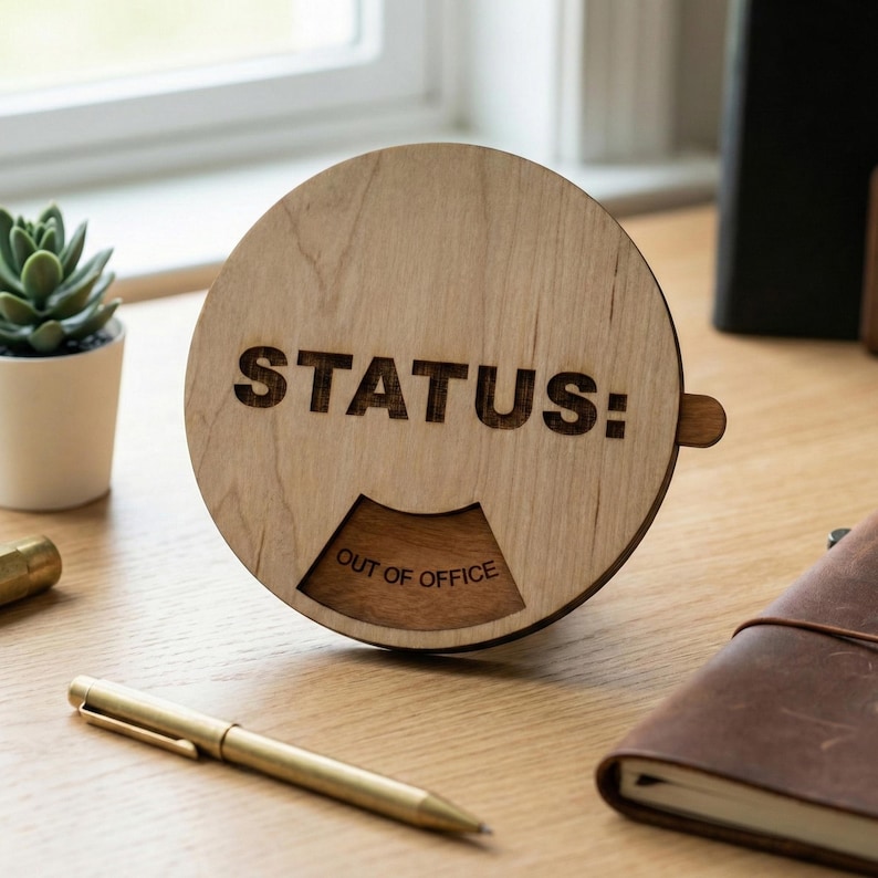 Funny Rotating Door Sign | Office Status Indicator Spinner File| SVG ...