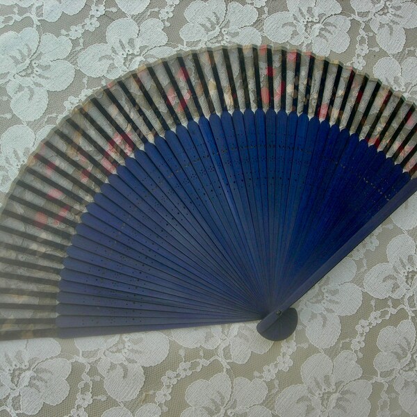 Large Japanese Fan - Etsy