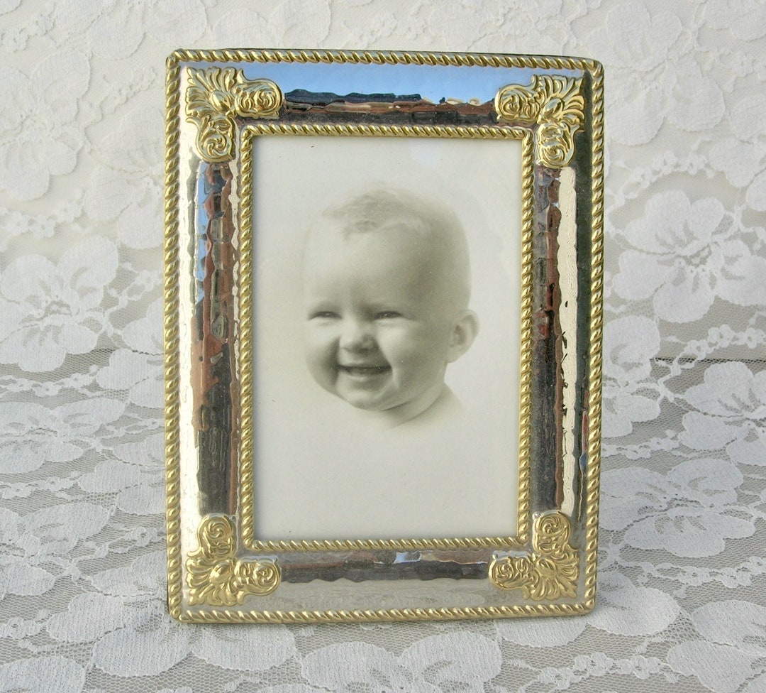Fancy Gold Picture Frame, 6 1/4" X 4 3/4" Vertical & Horizontal ...