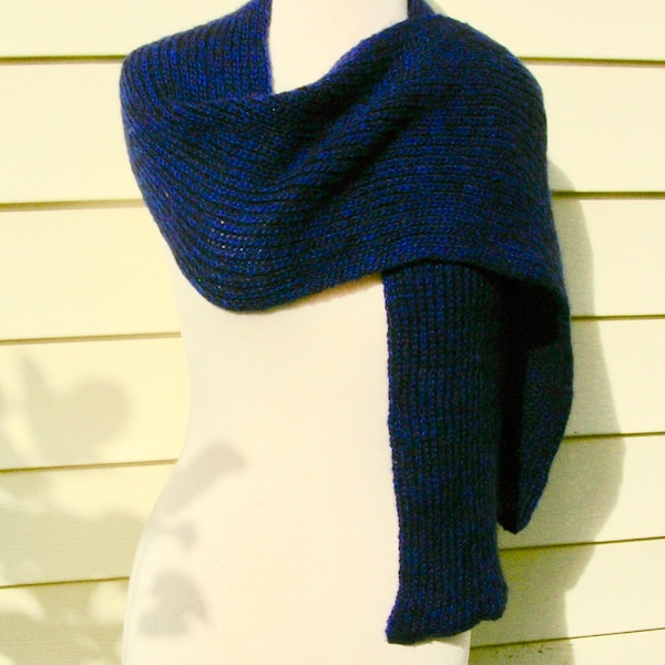 Cobalt Blue Scarf - Etsy