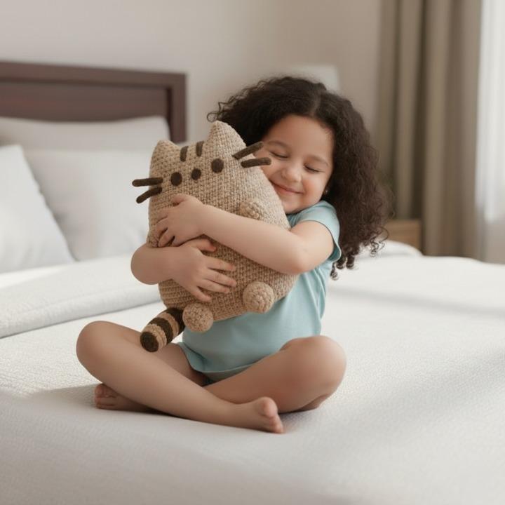Crochet Cat Pillow Pattern | Beginner-friendly Amigurumi (PDF Pattern ...