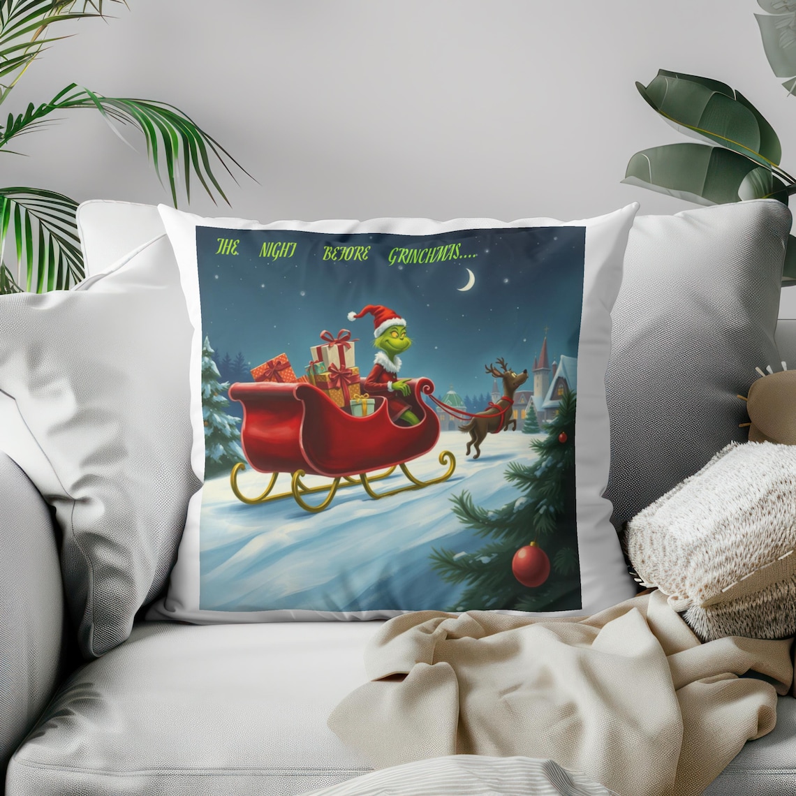 Grinch Christmas Sleigh Ride PNG, Holiday Pals (digital Download) - Etsy