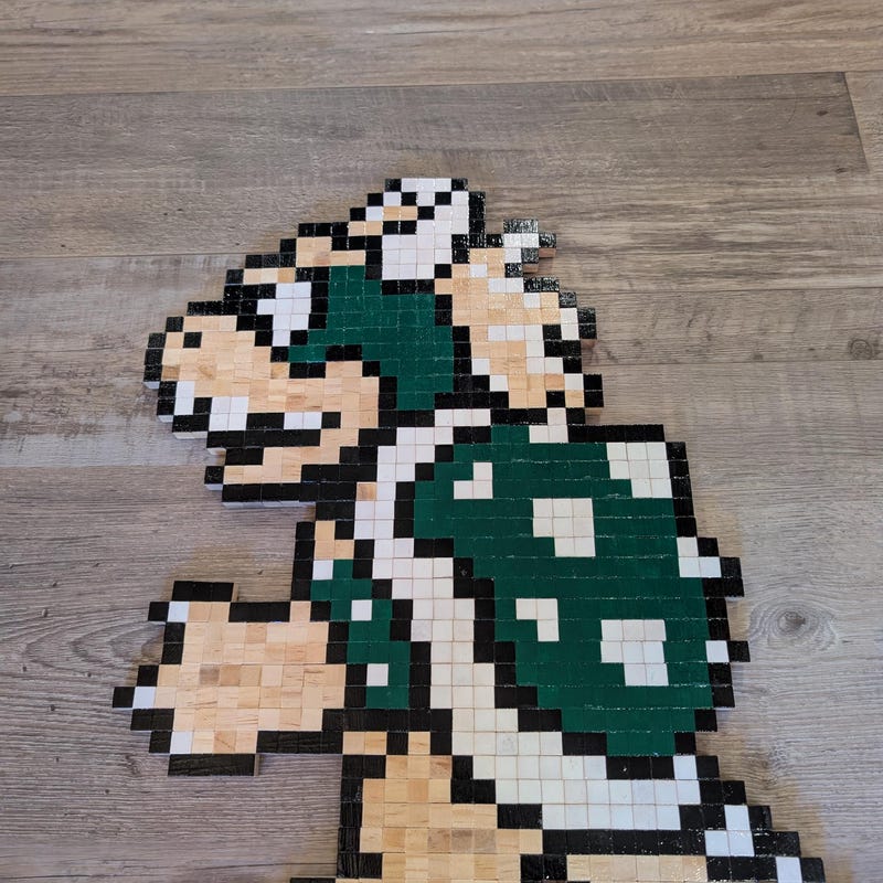 Bowser 8 Bit Art - Etsy