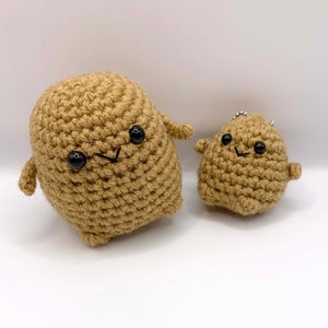 Potato Set - Crochet Potato - Amigurumi - Crochet Food - Potato Plushie ...