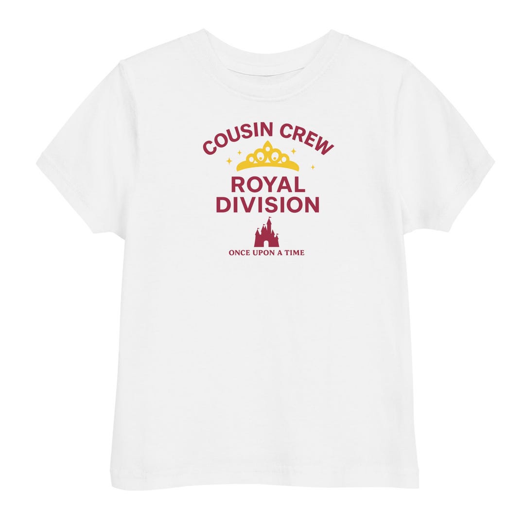 Cousin Crew Royal Division Toddler Tee: Princess Castle Shirt - Etsy