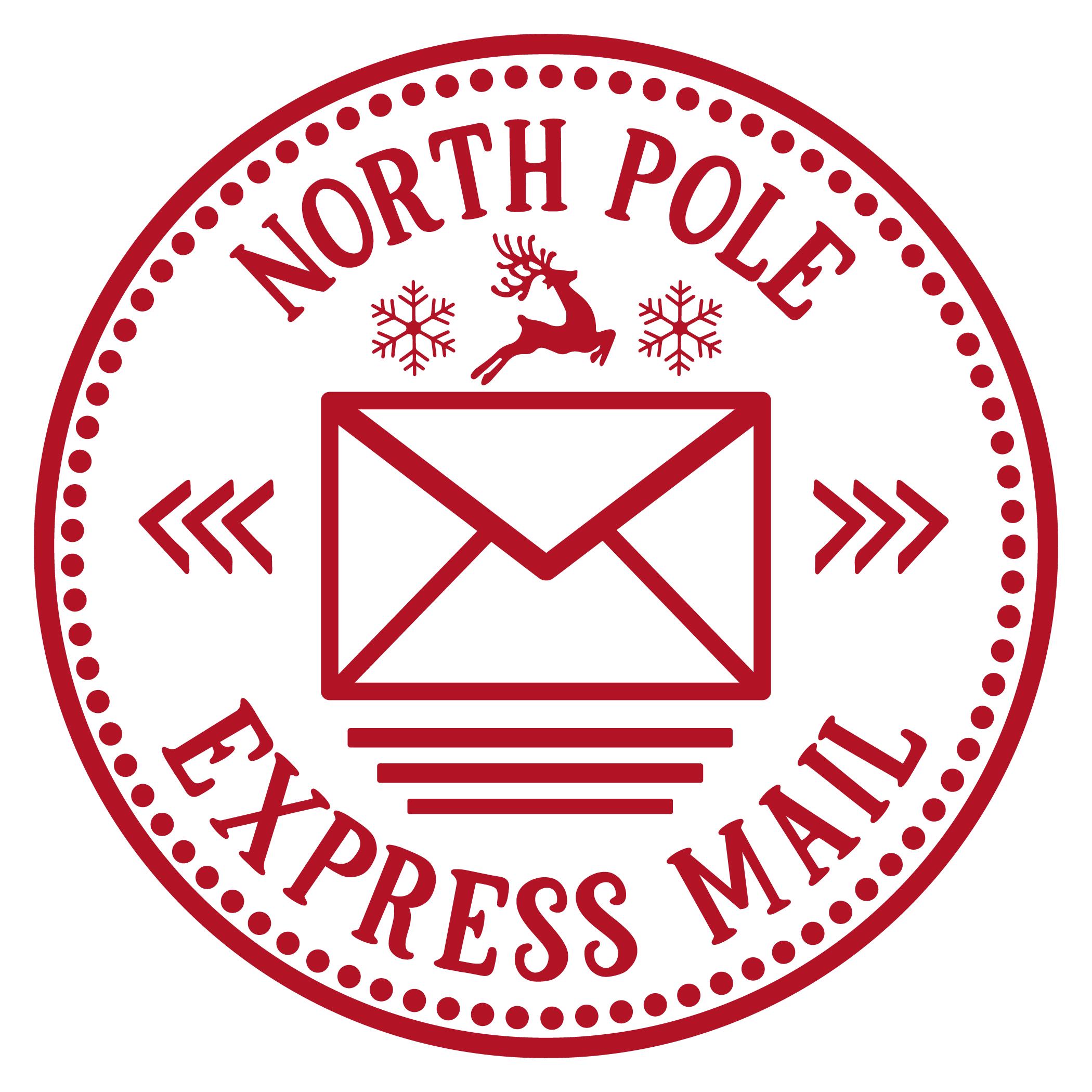 Christmas Santa Stamps SVG Bundle, North Pole Designs (digital Download ...