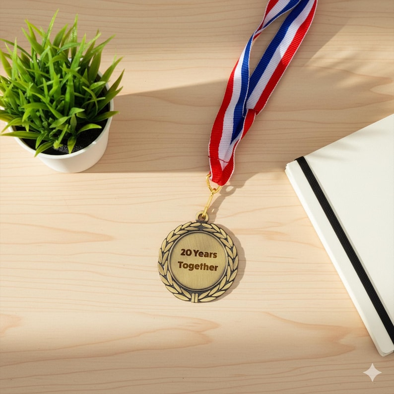 Custom Award Medal Engraved – Personalized Engraving on Award Medal ...