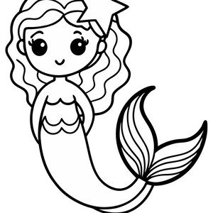 Beneath the Sea, Kids Coloring Book, Instant Download PDF - Etsy