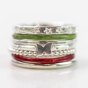 Keystone Shape Rings / Shape Rings / Simple Rings / Summer Jewelry ...