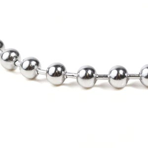 Stainless Ball Chain / Oversized Necklace / Ball Chain Necklace ...
