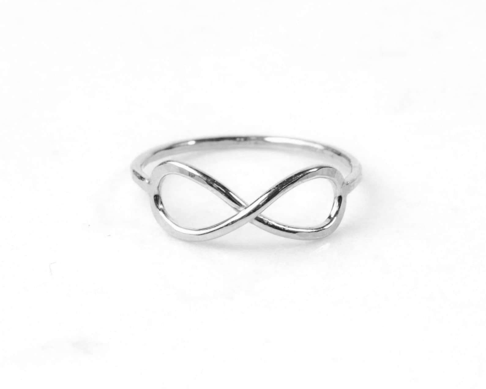 Infinity Ring / Simple Infinity Jewelry / Minimal Ring / Stacking Ring ...