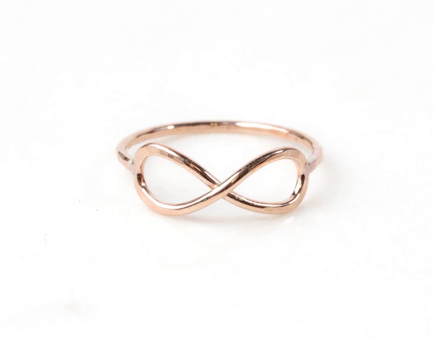 Infinity Ring / Simple Infinity Jewelry / Minimal Ring / Stacking Ring ...