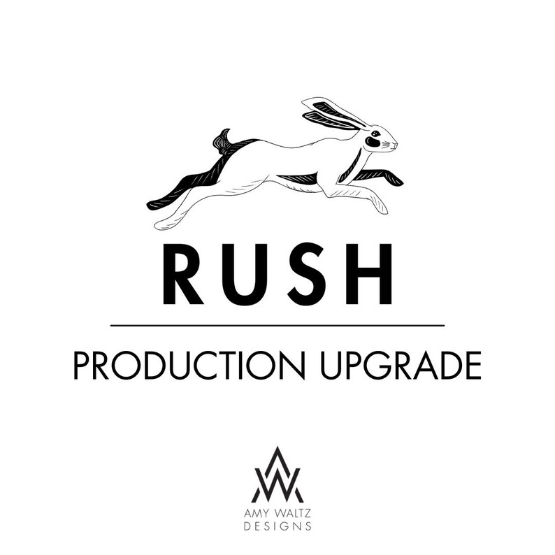 RUSH Production / in House Production Upgrade / Make Your Piece Fast ...