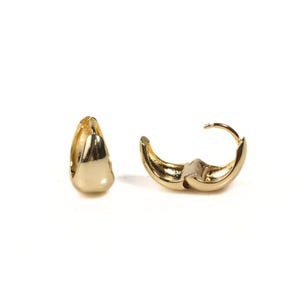 Huggie Hoops / Tiny Gold Hoops / Small Hoops / Sleeper Earrings ...