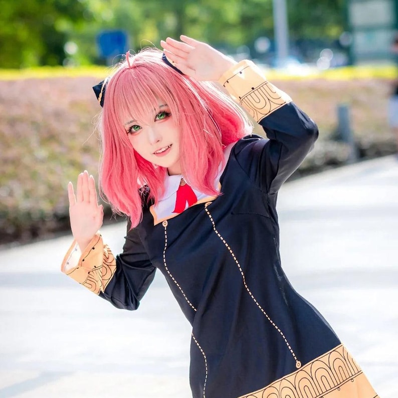 Anya Anime Cosplay Costume – Complete Outfit Ready for Conventions ...
