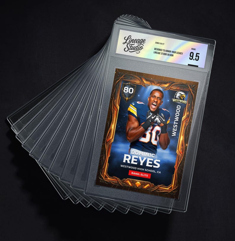 Wrestling Trading Card Template | Canva Editable Sports Card 2.5x3.5 ...