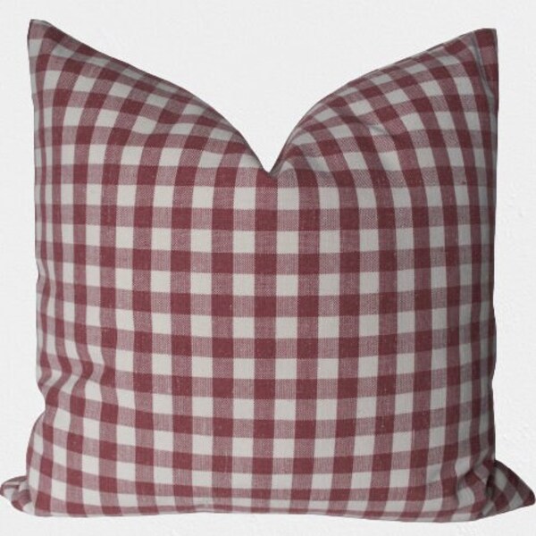 Red Gingham Check - Etsy