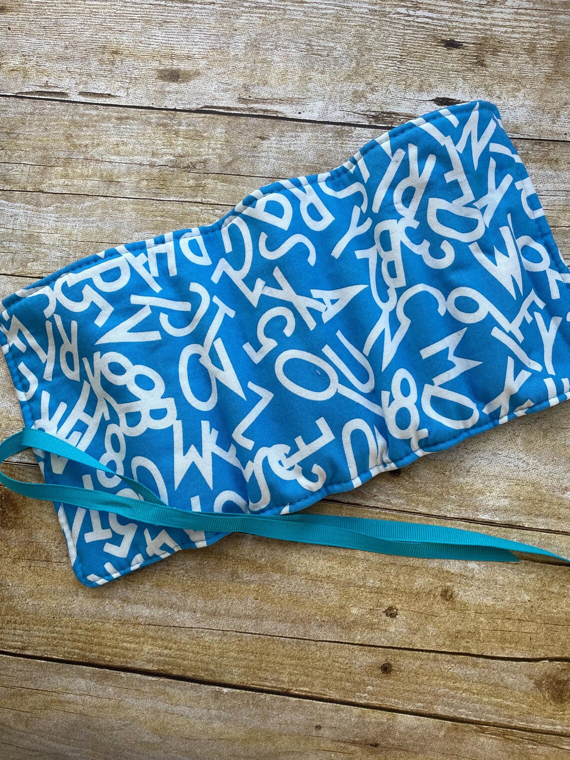 Crayon Roll / Numbers & Letters / Ready to Ship - Etsy